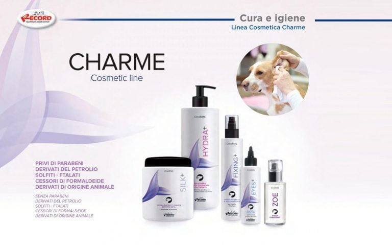 Linea Cosmetica Charme | Record - Toelettatori e Toelettature